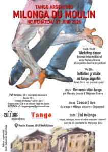 Neufchâteau > Atelier-concert-bal tango > MILONGA DU MOULIN - info-lux.com